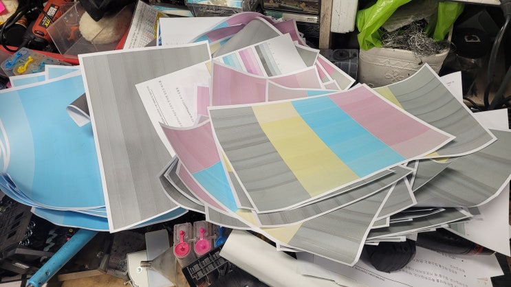 HP X477 색상 빠짐 헤드 수리 : 네이버 블로그