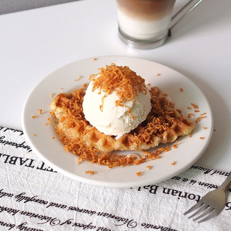 브라운치즈크로플 만들기🥨ㅣBrown cheese croffle recipeㅣ홈카페 레시피 : 네이버 블로그