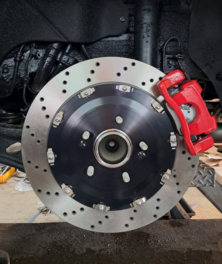 [아반테 N] 대구경 EPB 리어확장 : 네이버 블로그