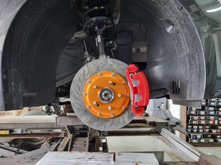 k5dl3 택시차량에 디자인ㆍ성능이 쌈박한 320mm 경량2p로 개조해 드렸습니다 : 네이버 블로그