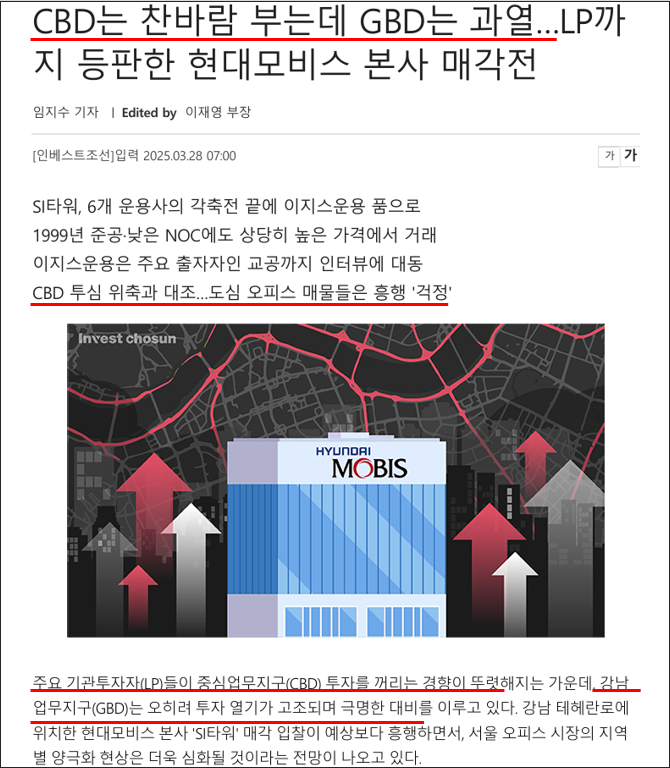 GBD와 CBD의 매매사례 비교(2025년 1분기) : 네이버 블로그