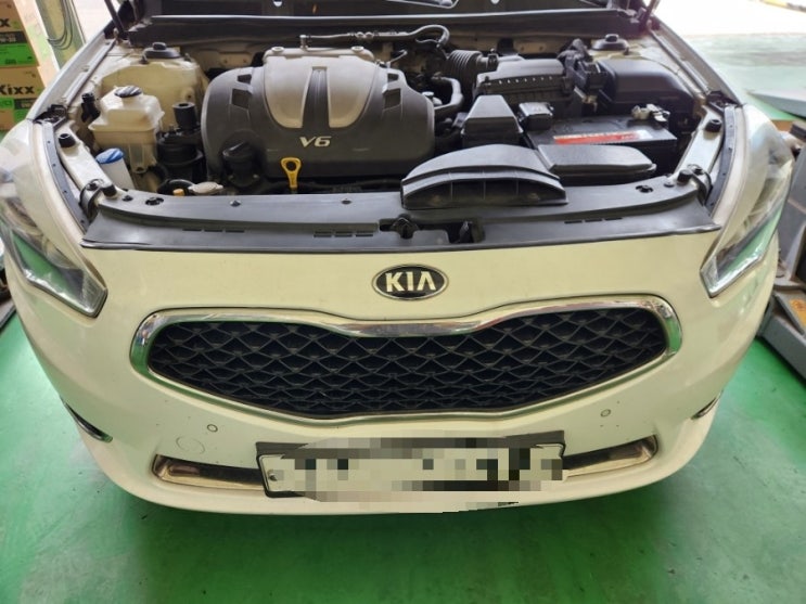 K7 냉각수 부동액 누수 엔진오일 누유 라지에타 로커암커버 교환 : 네이버 블로그