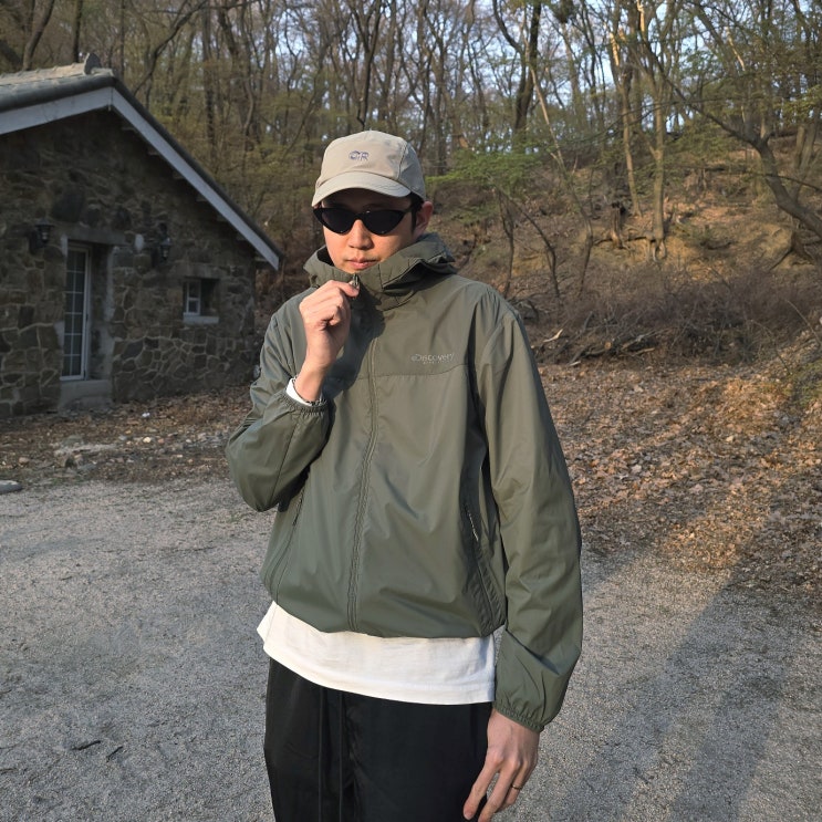 디스커버리 남성 남자 경량 여름 바람막이 자켓 기능성 프레시벤트 가볍네요 ! : 네이버 블로그