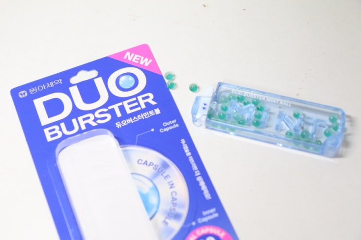올리브영 추천 구취제 더블 민트볼 듀오버스터 DUO BUCTER : 네이버 블로그