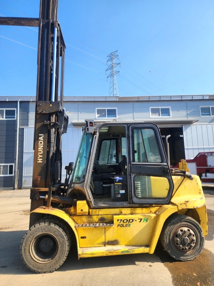 현대지게차 70D-7K 디젤 중고지게차(매각완료) : 네이버 블로그
