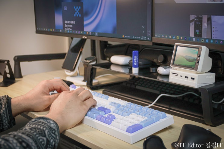 디자인이 이쁘고 조용한 저소음키보드 추천, COX CMK108 리뷰 : 네이버 블로그