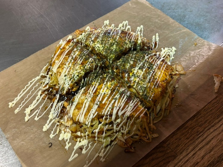 [수원 팔달] 톤톤톤_행리단길 히로시마풍 오코노미야끼 맛집🍳 : 네이버 블로그