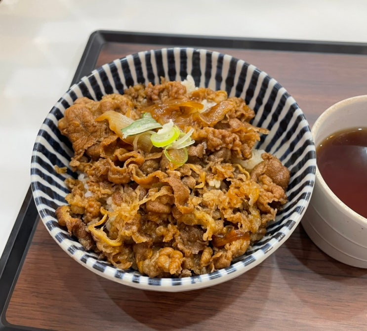 건대 동경규동에서 6,500원 가성비 규동 맛본 후기 : 네이버 블로그