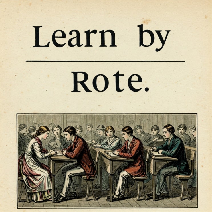learn by rote ("by rote" 무조건 암기!) 기계적으로 암기하다 : 네이버 블로그