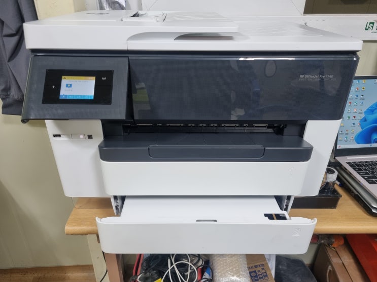 경기도 용인시 죽전동 아파트 공사현장A3인쇄 복사 프린터기 hp 리필잉크 복합기 렌탈 임대 대여 설치 후기 : 네이버 블로그