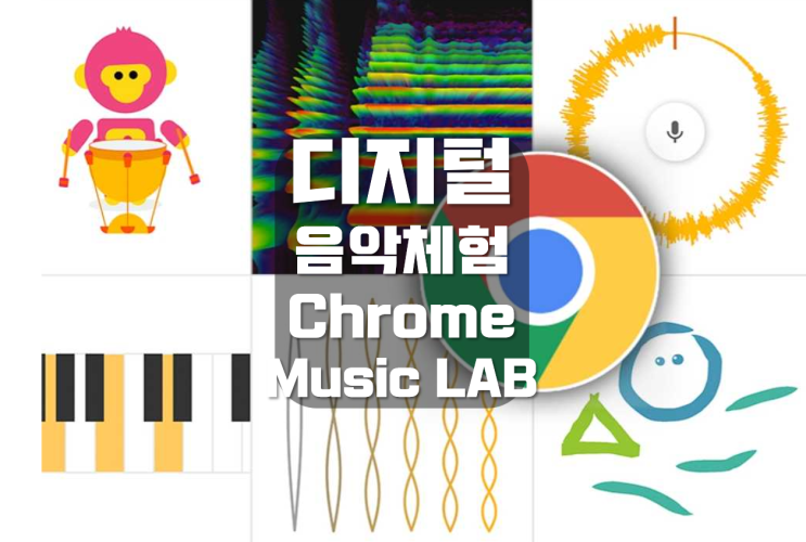 초등 음악수업 구글 Chrome Music Lab 크롬뮤직랩 14가지 음악 이론 감각 작곡 체험 Song Melody ...