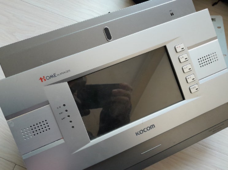 중앙집중방식 코콤 KCV-358 고장 대체 비디오폰 K6B VP-R431E 인천 주상복합 건물 인터폰 설치 : 네이버 블로그