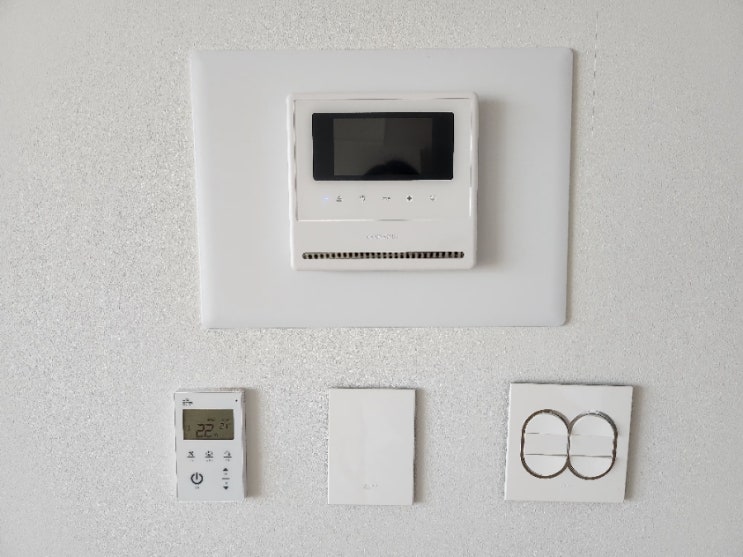 코맥스 인터폰(CPV-43YG) 4인치 교체 후기 : 네이버 블로그