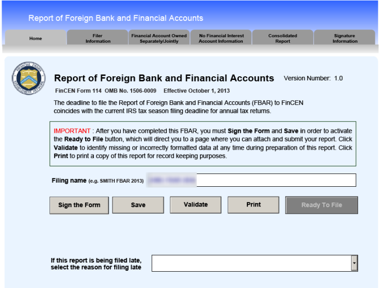 FBAR PDF 신고하기 : 네이버 블로그