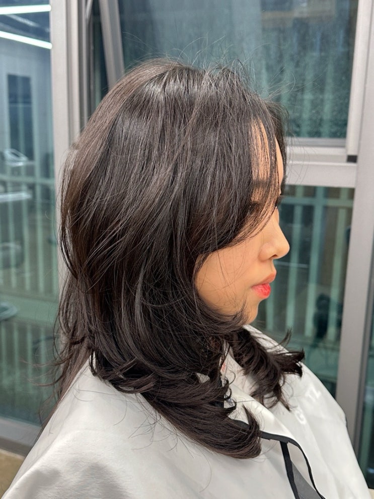 봄맞이 머리 정리🌸 선릉역 미용실 그라츠헤어 대치점에서 레이어드컷c컬펌 강남레이어드컷 네이버 블로그