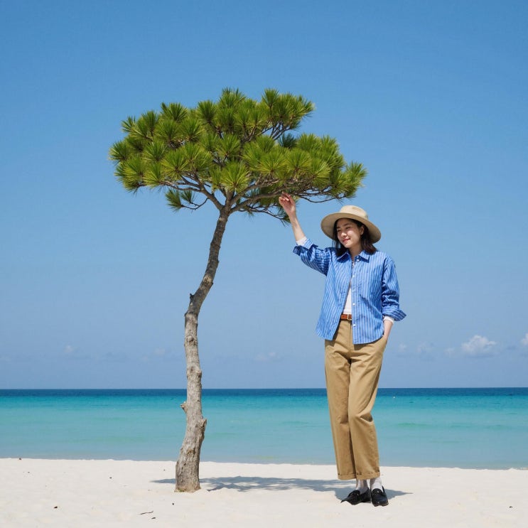 라온젠으로 만드는 빈폴레이디스(Beanpole Ladies) 여성 셔츠 AI 룩북 : 네이버 블로그