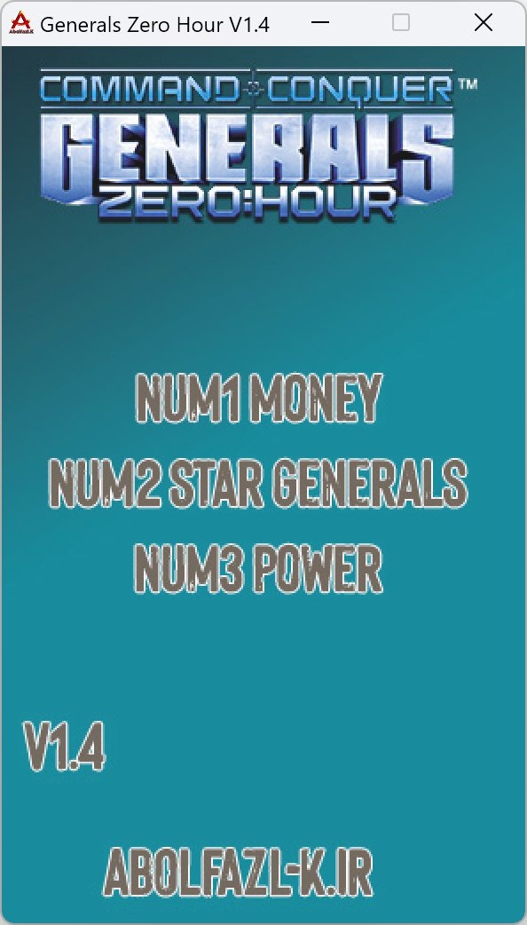 커맨드 앤 컨커 제너럴 제로아워 v1.4 +3 트레이너 C&C Generals Zero Hour v1.4 Plus 3 Trainer : 네이버 블로그