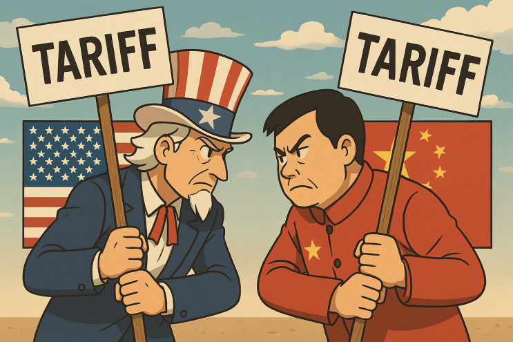 미국 중국 관세전쟁 보복관세 트럼프 누적관세 54%확대 : 네이버 블로그