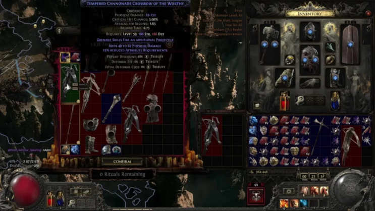 [0.2] 패스 오브 엑자일 2 사냥의 서막 : (패치 완료) 의식 보류/리롤 '0원(공짜)' 설계 : 네이버 블로그