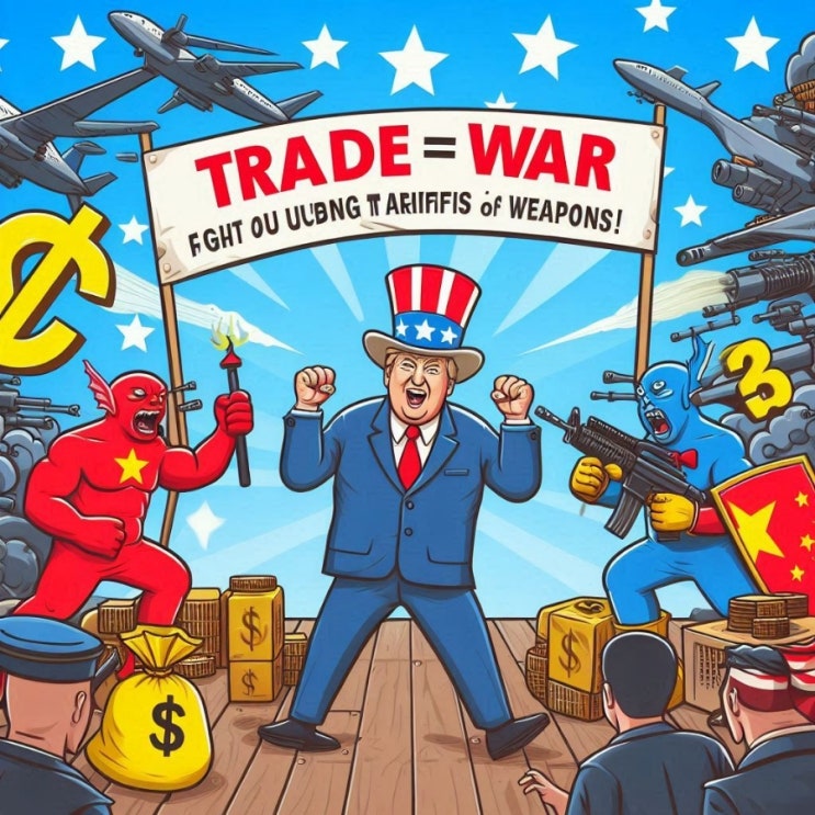 관세는 영어로 뭐라고 할까? 트럼프의 관세 전쟁으로 배우는 영어 표현 : 네이버 블로그