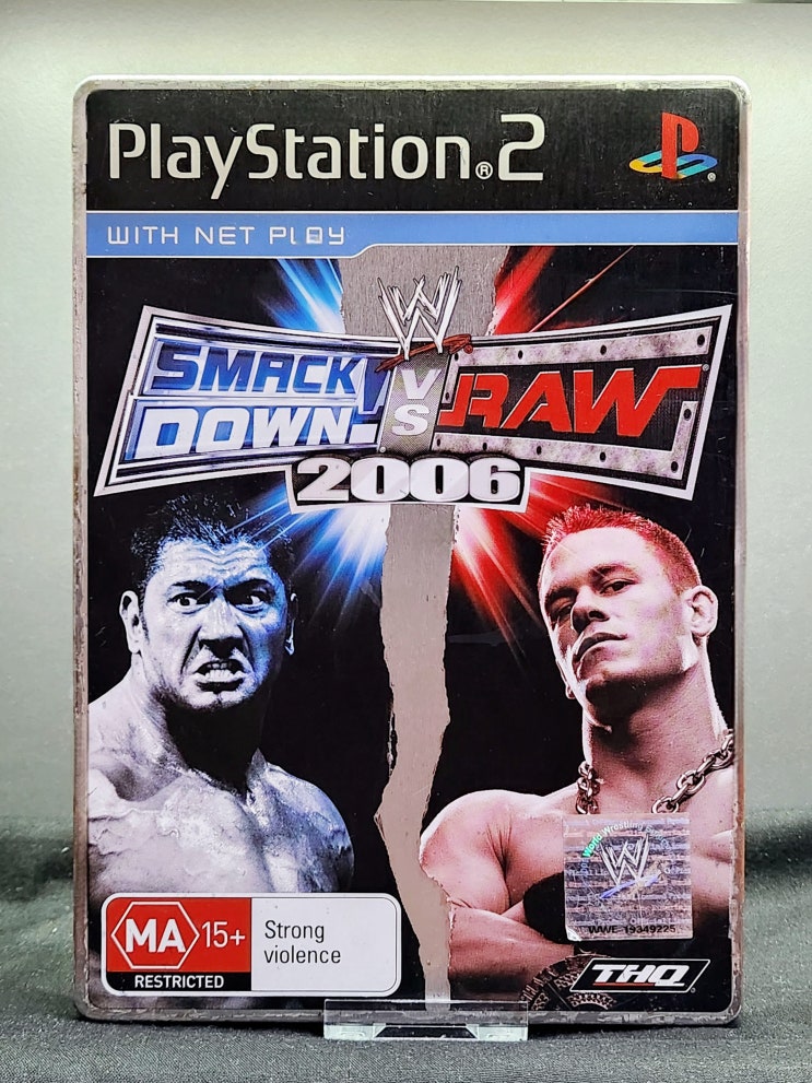 WWE 스맥다운 vs 로우 2006 스틸북 (WWE SmackDown vs. Raw 2006 Steelbook) : 네이버 블로그