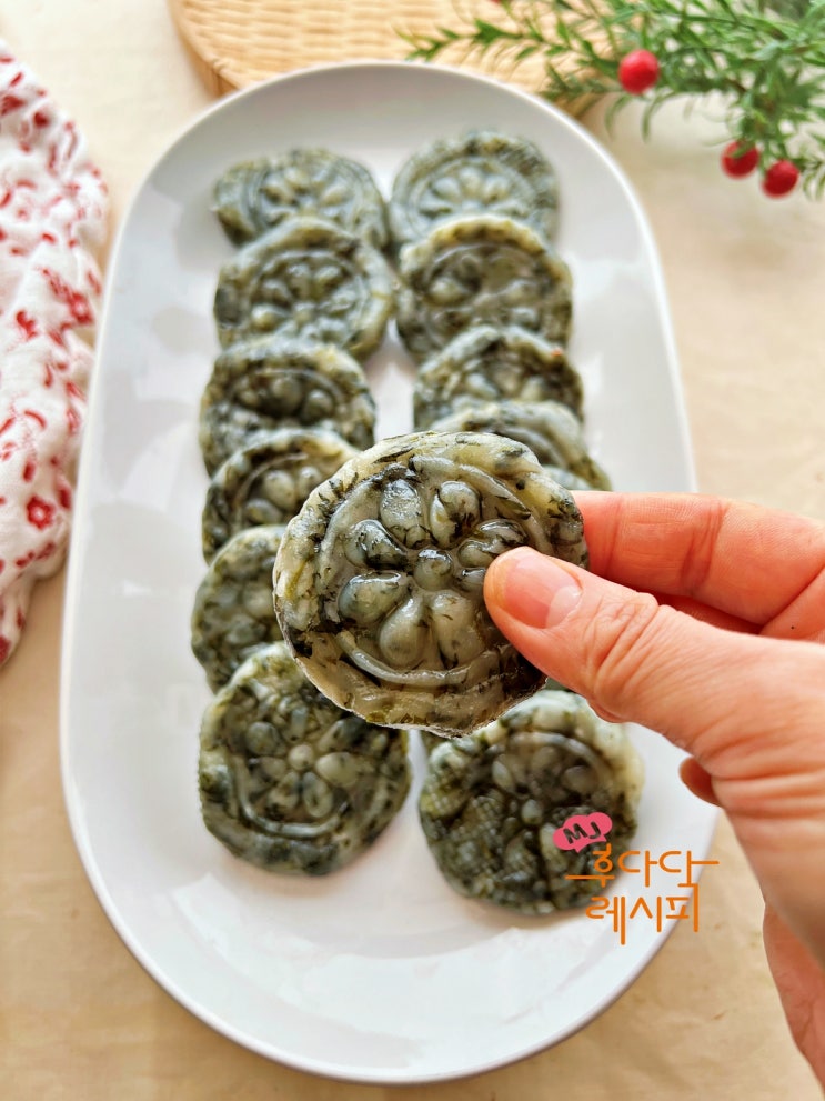 쑥개떡 만들기 찌는시간 반죽 쑥떡 만드는 법 쑥요리 네이버 블로그