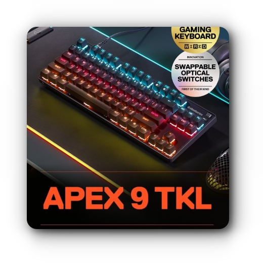 타건감 반응속도 좋은 스틸시리즈 Apex 9 TKL US 광축 기계식 게이밍 키보드 가격 비교 : 네이버 블로그