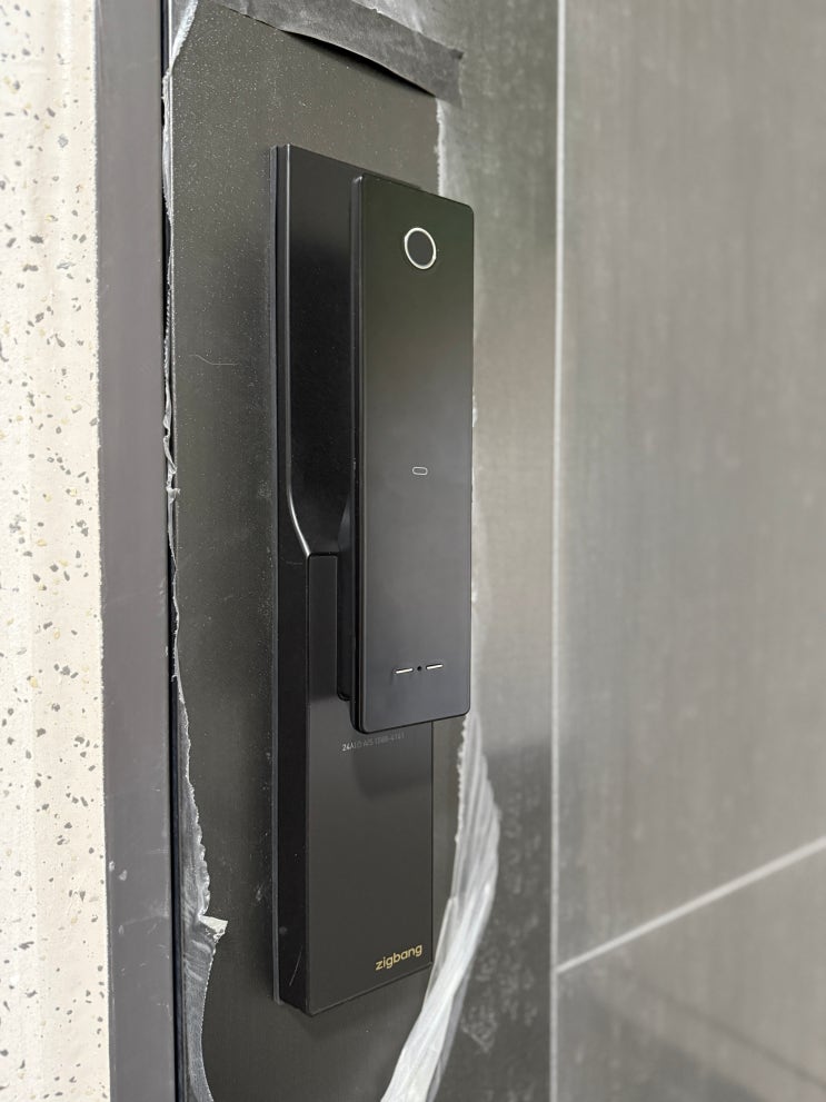 수원도어락 영통푸르지오 파인베르 입주 직방 SHP-P52G WI-FI +연동까지 ~~~ : 네이버 블로그