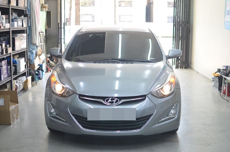 아반떼MD 부산 블랙박스 룸미러 하이패스 장착 : 네이버 블로그