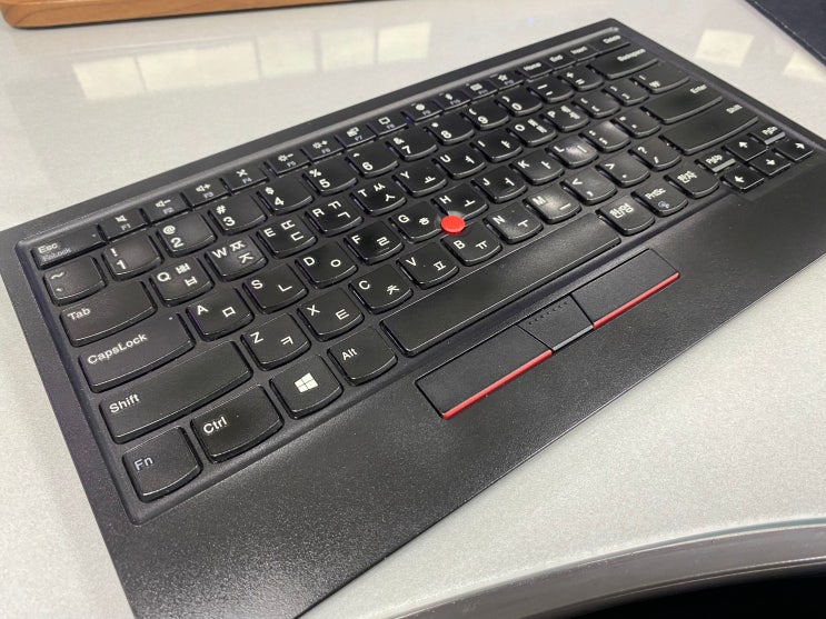 레노버 씽크패드 트랙포인트(빨콩) 키보드 Gen 2 사용 후기 - 직장인의 시선으로 : 네이버 블로그