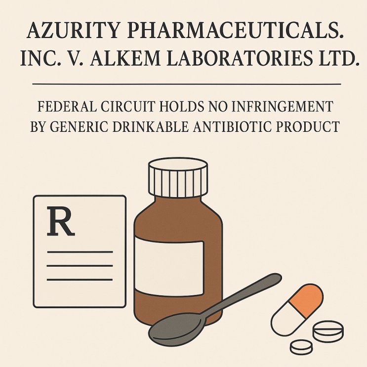 Azurity v. Alkem 판결: 단어 하나가 특허 소송 승패를 좌우한다 : 네이버 블로그