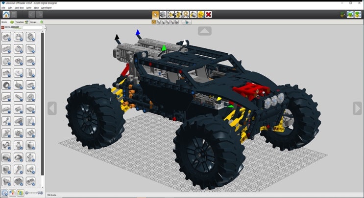 LDD(Lego Digital Designer) 사용하기 : 네이버 블로그