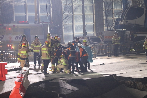 광명 붕괴사고 현장서 20대 노동자 13시간 만에 극적 구조 : 네이버 블로그