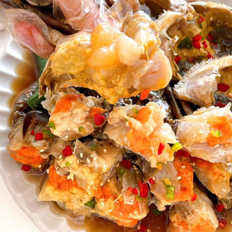 연평도 간장게장 국내산 간장 꽃게장 암꽃게 게장 알배기 대게장 순살 택배 맛집 3.3kg : 네이버 블로그