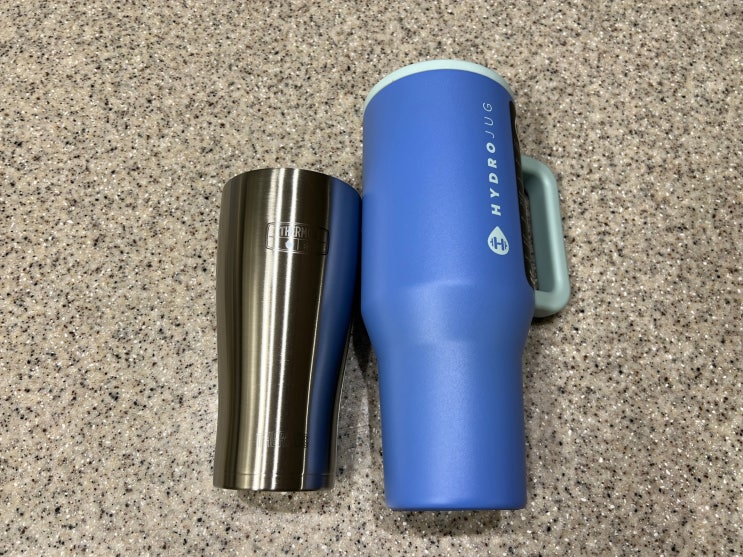 [하이드로저그] HydroJug Traveler 32oz Riptide 차량용 텀블러 직구 리뷰 : 네이버 블로그