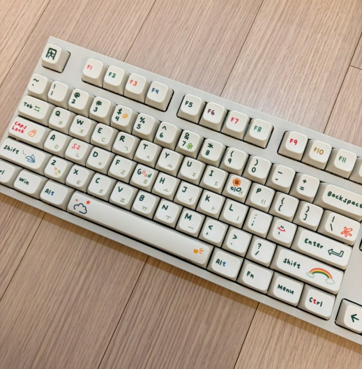 그루브스톤 GV10 라이트크레용 104키 갈축키 45g 구매후기 : 네이버 블로그