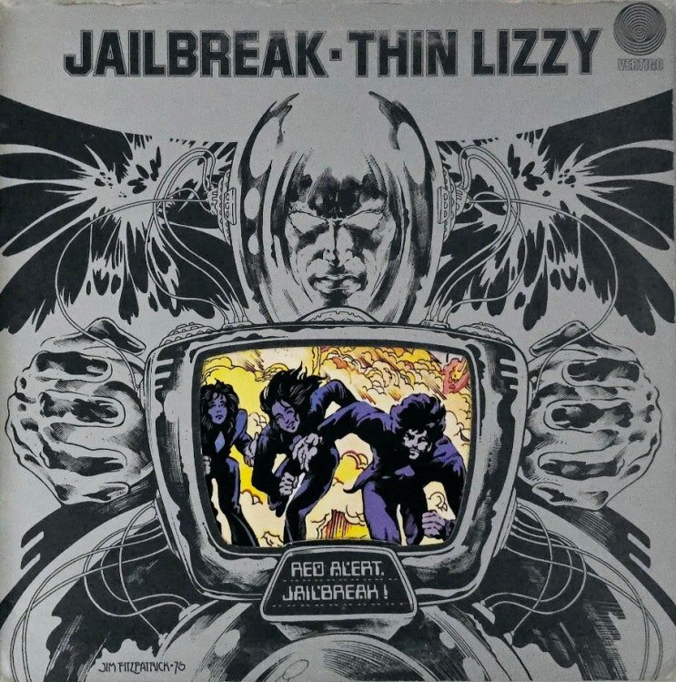 (한장의 LP) Thin Lizzy - Jailbreak (Studio Album, 1976) : 네이버 블로그