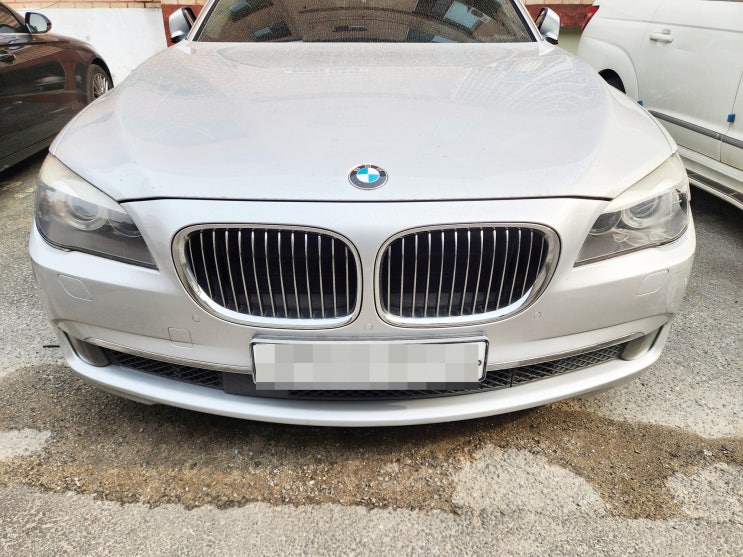 BMW 헤드라이트 파손 복원 F02 745Li : 네이버 블로그