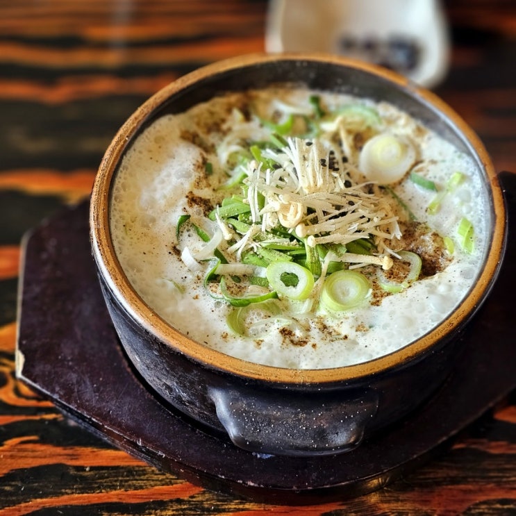 행복담 광주 동명동 맛집 그 유명한 크림순대국밥 평일 웨이팅 후기 네이버 블로그