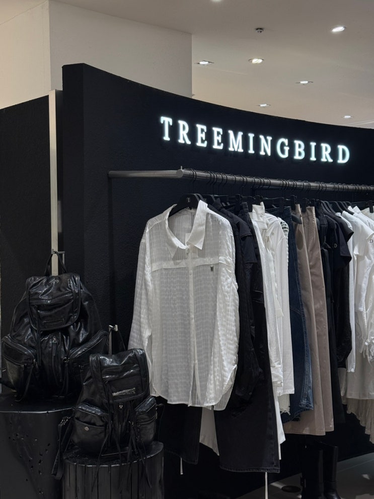 [TMB] 트리밍버드(treemingbird) 2025 SUMMER COLLECTION 1ST DROP 롯데백화점 부산 본점 입점 오픈 방문 후기 : 네이버 블로그