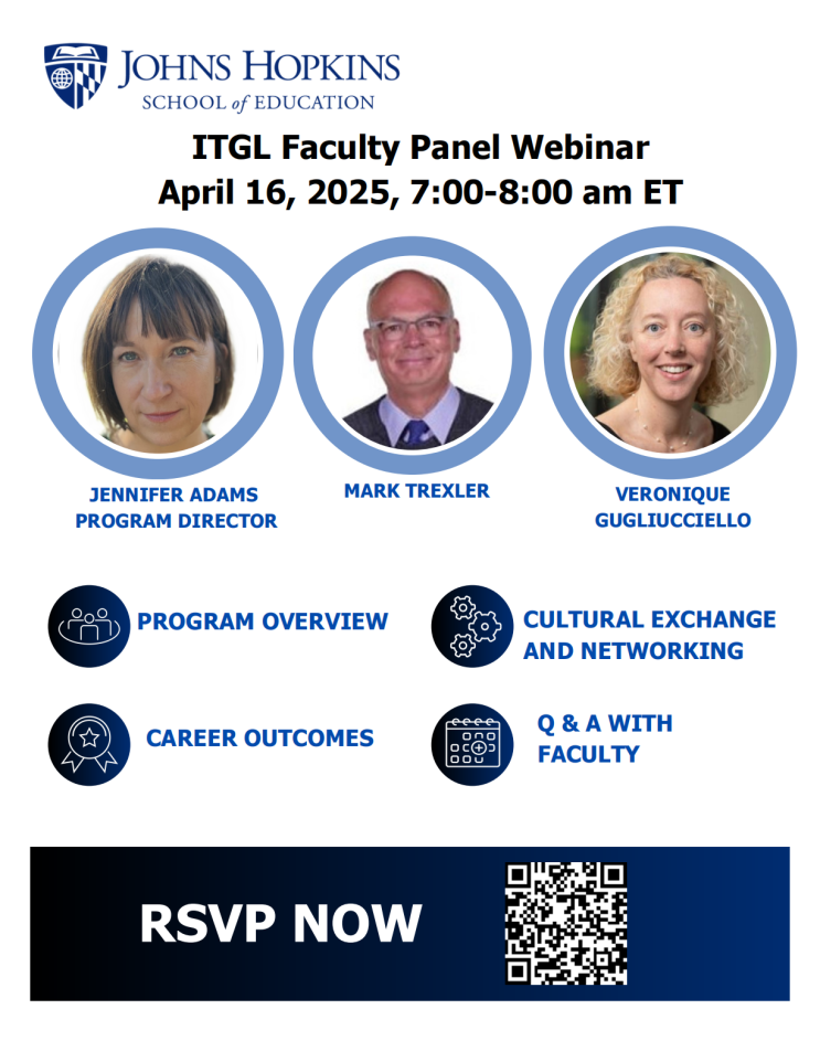 💥4월 16일 존스홉킨스 ITGL 교수님들과 온라인 만남! : 네이버 블로그