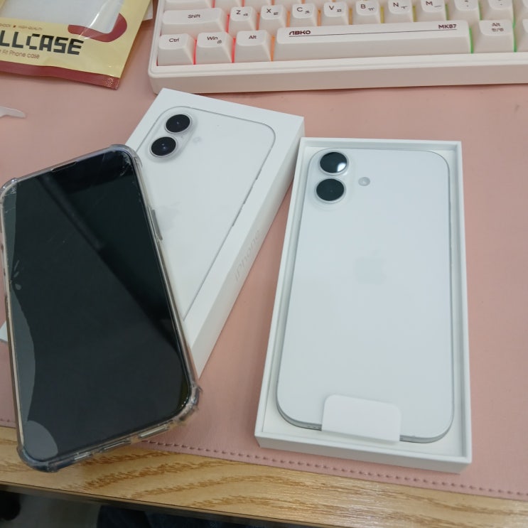 김해 봉황동 휴대폰 특가, 아이폰16 화이트 구매기 : 네이버 블로그