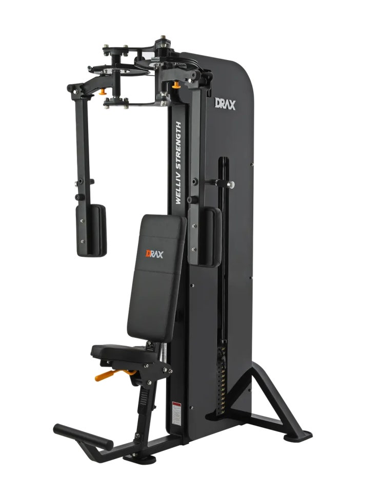 리버스 펙 덱 플라이 핀 머신 (Reverse Pec Deck Fly Pin-Loaded Machine) 사용 방법 : 네이버 블로그