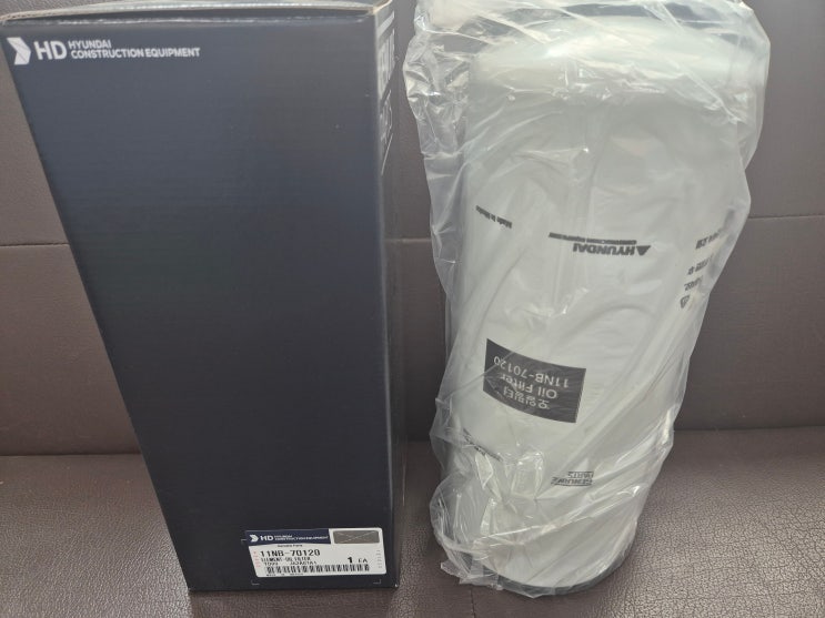 현대굴삭기 / 휠로더 오일필터 11NB-70120 : 네이버 블로그