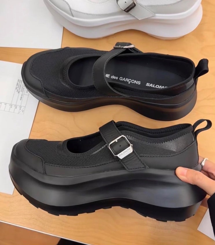 25SS NEW 리미티드) 꼼데가르송 x 살로몬 메리제인 플랫폼 스니커즈 / CDG x Salomon 정품 구매대행 : 네이버 블로그