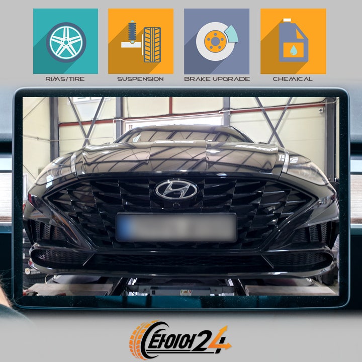 현대 DN8 소나타 금호 TA51 235/45R18 타이어 최저가 교환 : 네이버 블로그