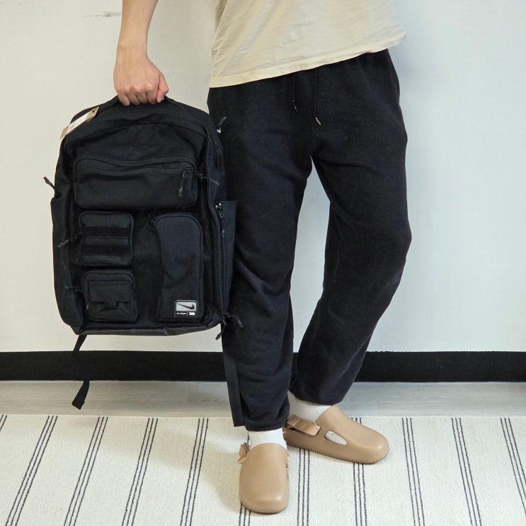 출퇴근부터 여행까지! 나이키 유틸리티 엘리트 백팩 37L 리뷰 (밀리터리 감성 가방 추천) FN4173-010 실착 리뷰 ...