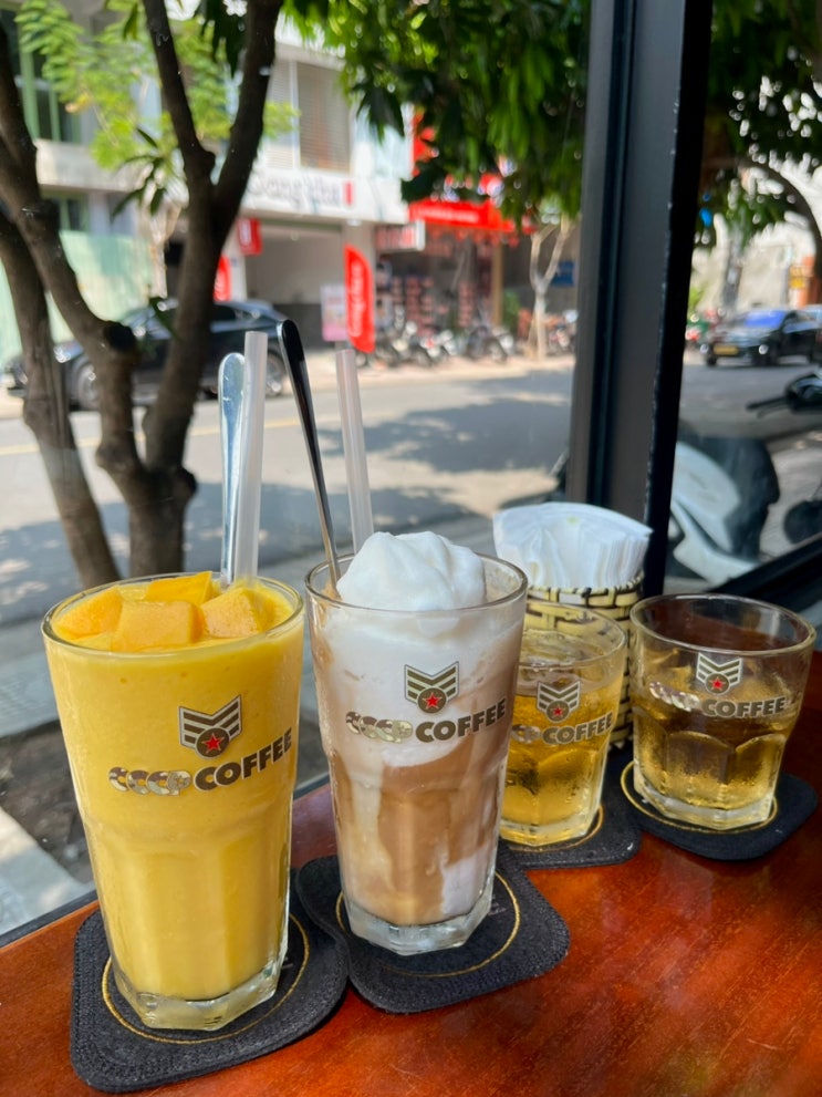 베트남 나트랑 시원한 대형카페 추천 씨씨씨피 커피 홍방 CCCP COFFEE HỒNG BÀNG : 네이버 블로그