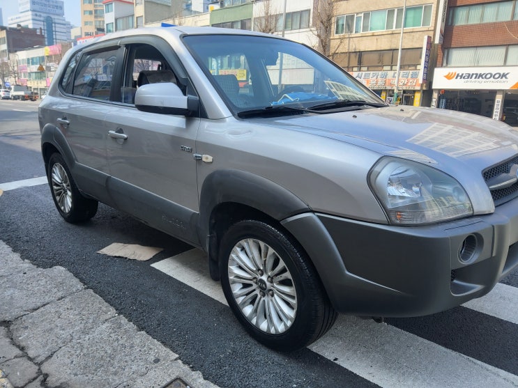 구형 투싼-k7 17인치- 225 55 17 휠타이어 장착 : 네이버 블로그