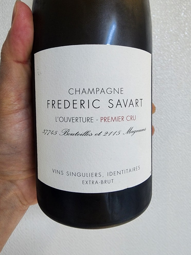 프레데릭 사바르 루베르튀르 (Frederic Savart L'OUVERTURE 1er Cru Extra Brut) - 프레데릭 ...
